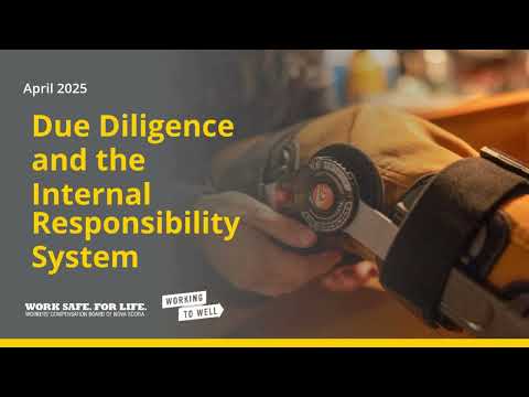 Internal Responsibility System | WCB NS