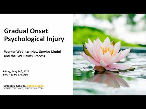 Gradual Onset Psychological Injury in the Workplace